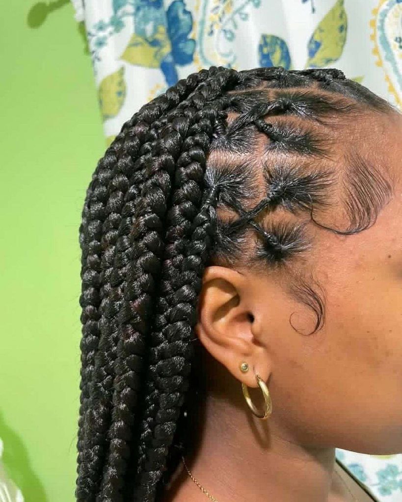 40 Trendy Criss Cross Braids Hairstyles